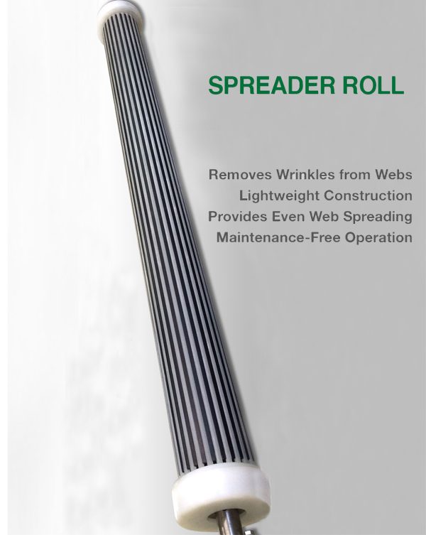 Polyband Web Spreader Roller | Passaic Rubber